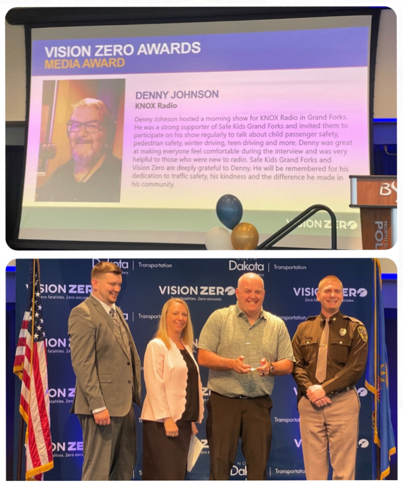Vision Zero honors GF recipients | KNOX News Radio, Local News, Weather and Sports